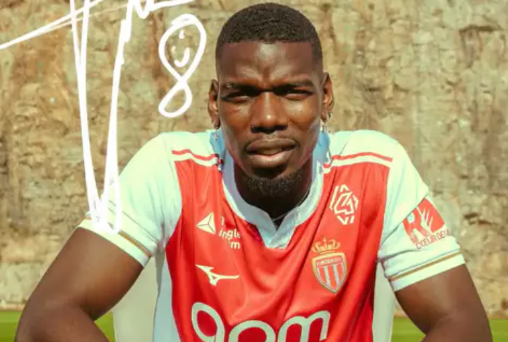 Sport : À peine arrivé à l’AS Monaco, Paul Pogba face à une lourde ...