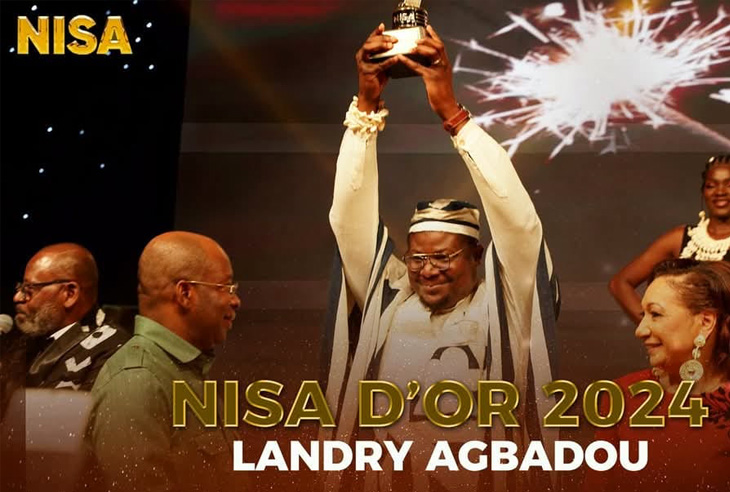 NISA 2024: Le jury rend ‘’justice’’ à Landry Agbadou avec la NISA d’Or