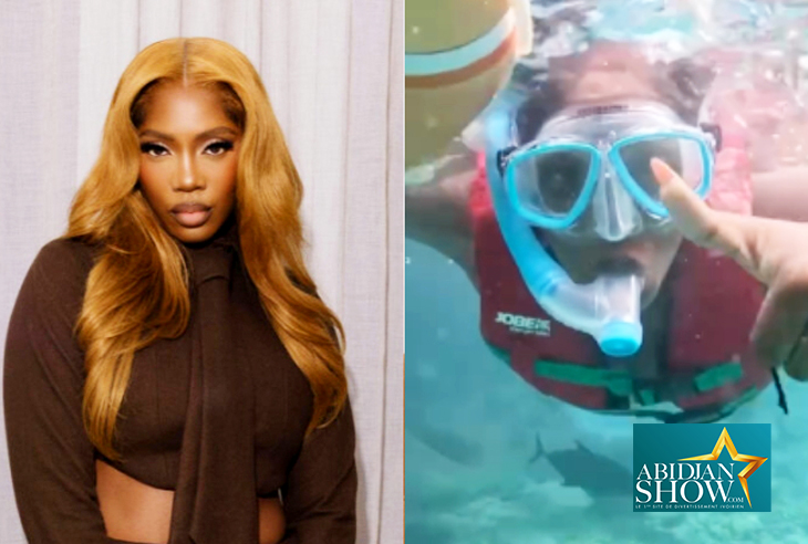 Tiwa Savage : Sa réponse choc, après avoir nagé avec des requins