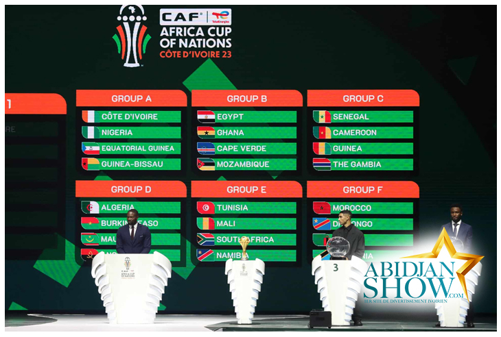 Can 2023 : Voici où se joueront les plus grandes affiches des matchs de ...